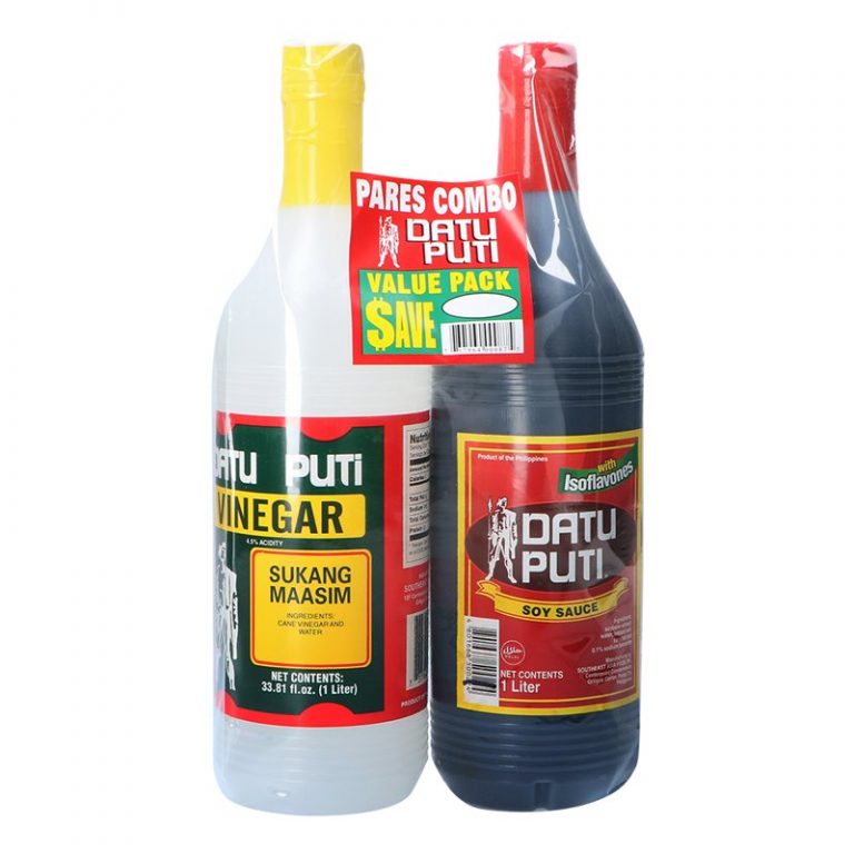 Datu Puti Value Pack Soy Sauce & Vinegar - Almere Pinoy Store