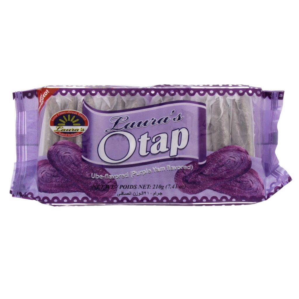 Laura's Otap Sugar Biscuits Ube Flavor - Almere Pinoy Store