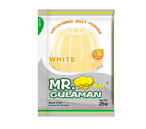 Mr. Gulaman Unflavored Jelly Powder White (sachet 25g) - Almere Pinoy Store