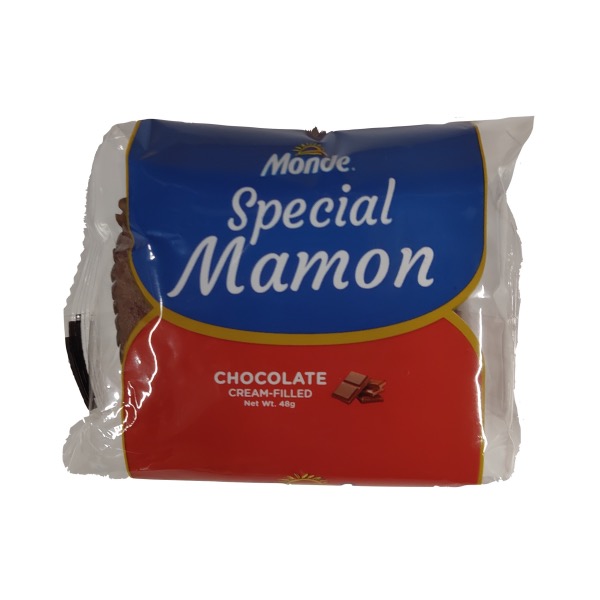 Monde Special Mamon Chocolate Cream Flavor 48g - Almere Pinoy Store