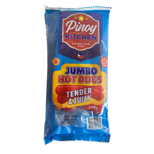 Pinoy Kitchen Jumbo Hotdogs Tender Juicy 320g - Almere Pinoy Store