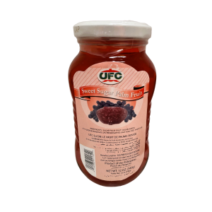 UFC Sweet Sugar Palm Fruit(Kaong Red) 340 gr. - Almere Pinoy Store