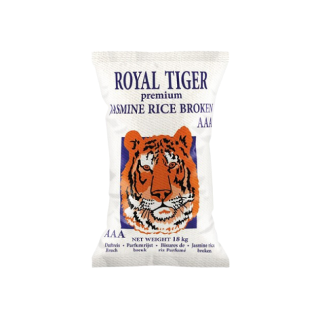 Royal Tiger Jasmine Rice Broken Rice 18 Kg - Almere Pinoy Store