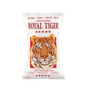 Royal Tiger Super Long Grain Rice 18 KG - Almere Pinoy Store