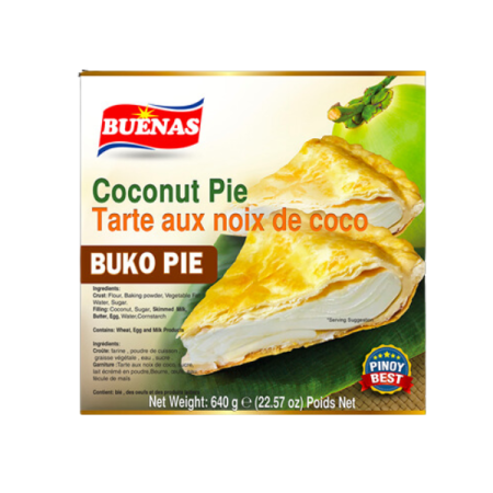 Buenas Buko Pie / Coconut Pie 600g - Almere Pinoy Store