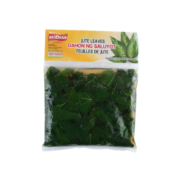 Buenas Jute Leaves Dahon Ng Saluyot 227g - Almere Pinoy Store