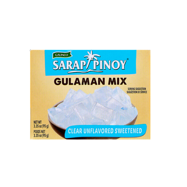 Galinco Sarap Pinoy Gulaman Mix Clear Unflavored 95g - Almere Pinoy Store