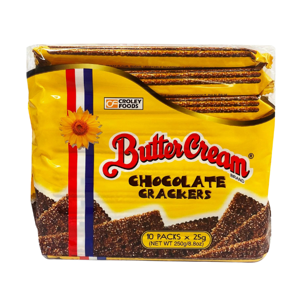 Sunflower Crackers Butter Cream Chocolate 10X25g - Almere Pinoy Store