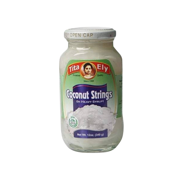Tita Ely Coconut Strings / Macapuno 340g - Almere Pinoy Store