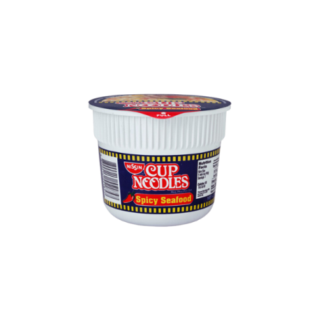Nissin Mini Cup Noodles Spicy Seafood 40g - Almere Pinoy Store