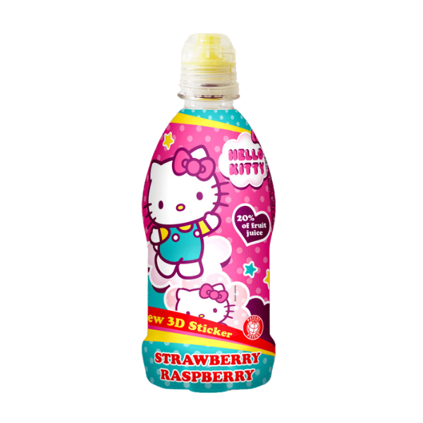 Hello Kitty - Strawberry-Raspberry Drink in PET 350ml - Almere Pinoy Store