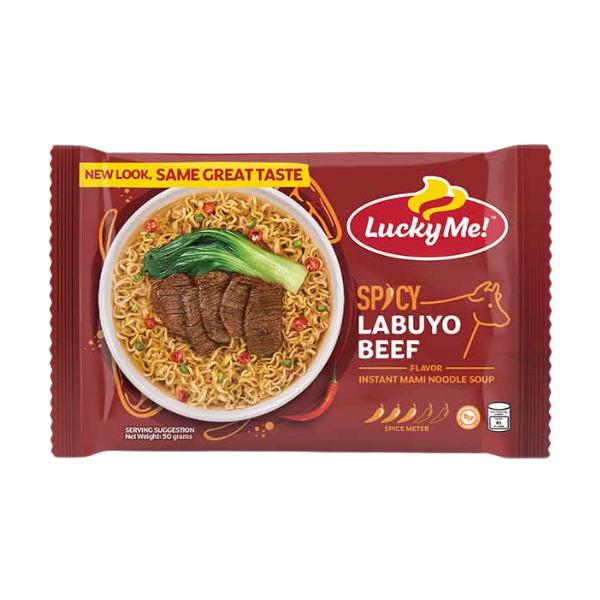 Lucky Me Spicy Labuyo Beef Instant Mami 55g - Almere Pinoy Store