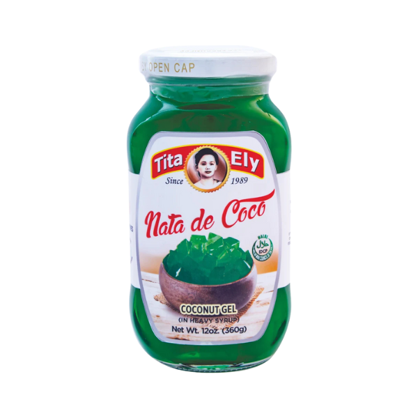 Tita Ely Nata De Coco Green 340g - Almere Pinoy Store
